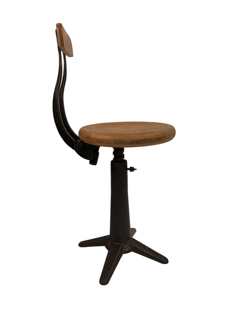 Original Vintage Industrial Singer Sewing Chair Chairs – John Zoffa