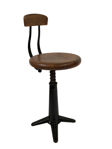 Vintage Industrial Singer Sewing Machinist Factory Chairs – John Zoffa